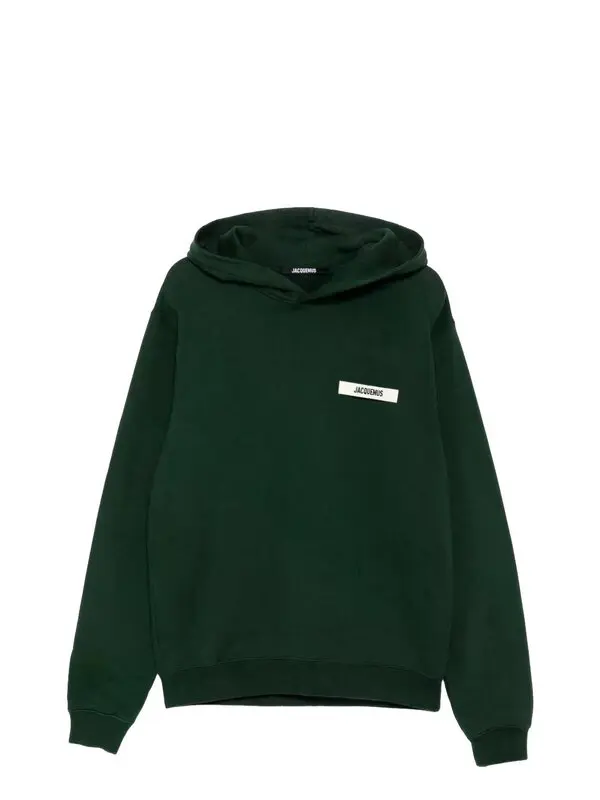 Jacquemus Gros Grain Hoodie - Green