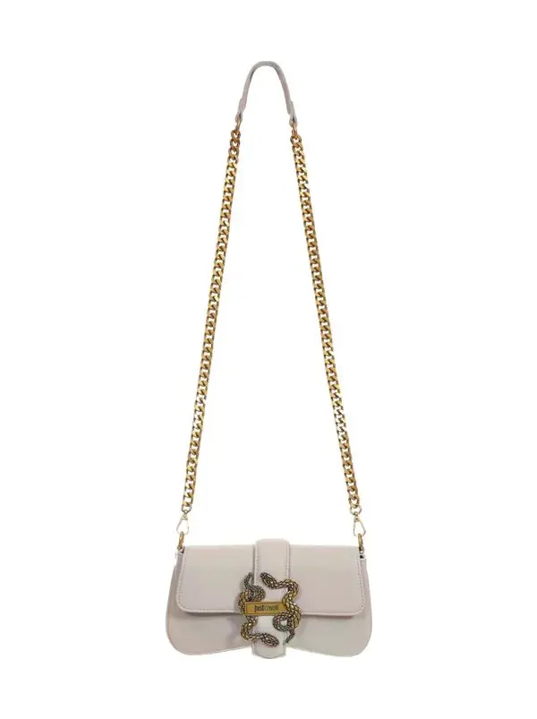Just Cavalli Logo-detail Shoulder Bag - Neutrals