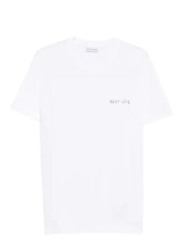 Maison Labiche Popincourt Embroidered T-shirt - White