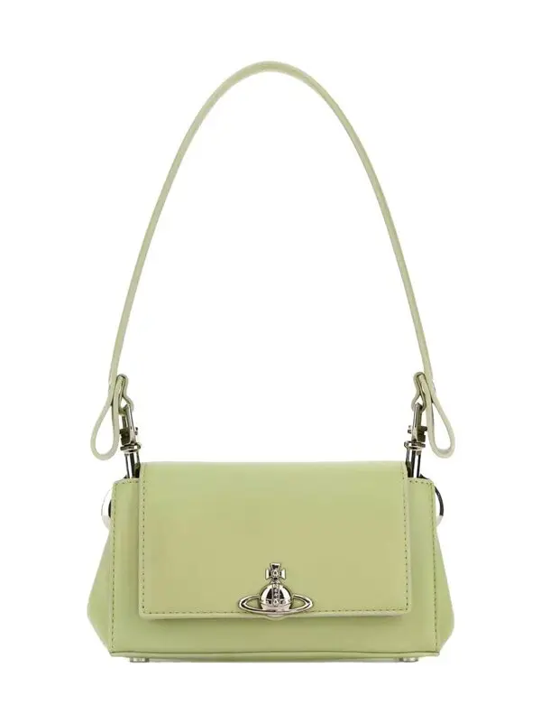 VIVIENNE WESTWOOD Small Orb Hazel Shoulder Bag - Green