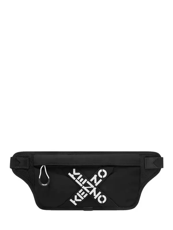 Kenzo Logo-print Belt Bag - Black