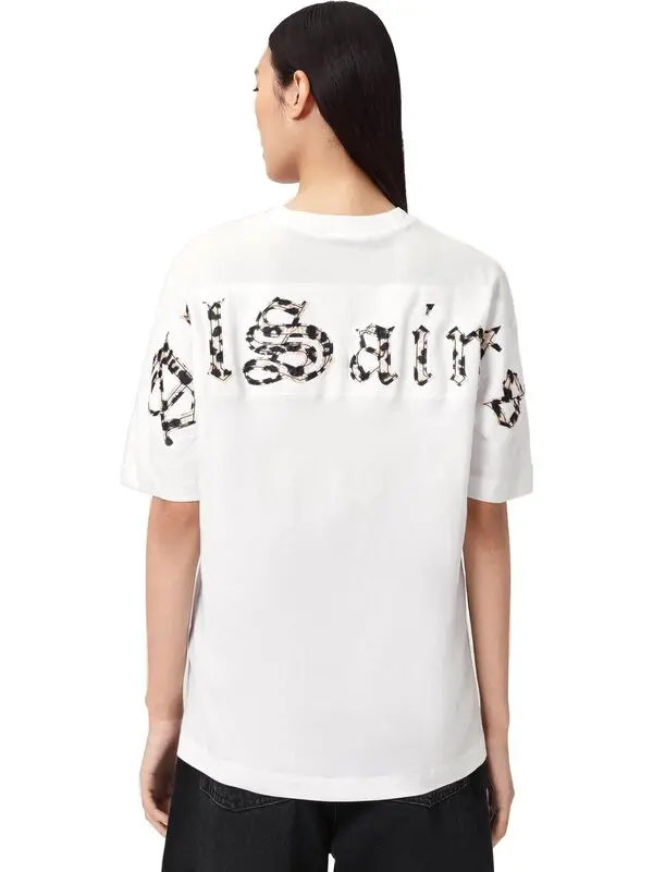 ALLSAINTS Fuse Oversized Etta T-shirt - White