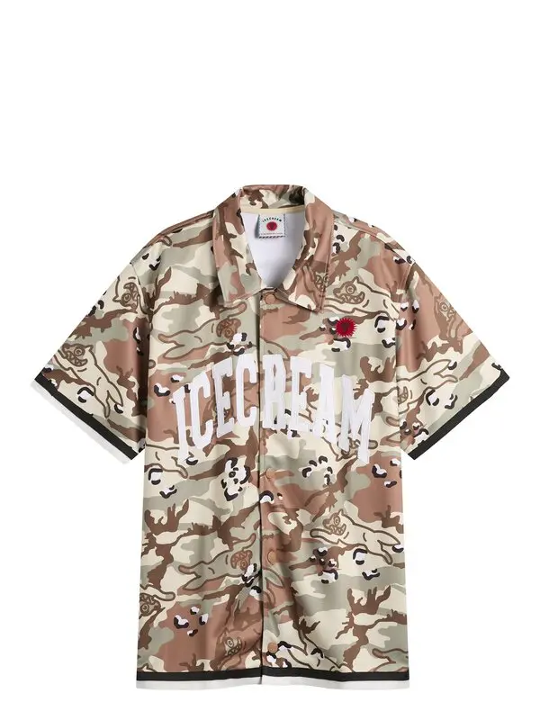 ICECREAM Choc Chip Baseball Jersey - Camo