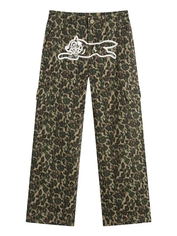 ICECREAM Running Dog Cargo Trousers - Camo