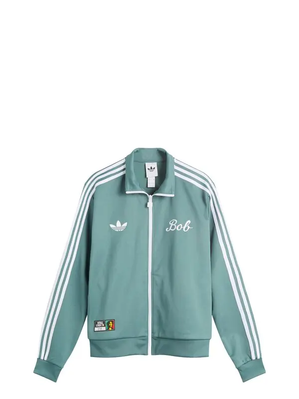 Adidas Bob Marley Track Top - Tech Emerald