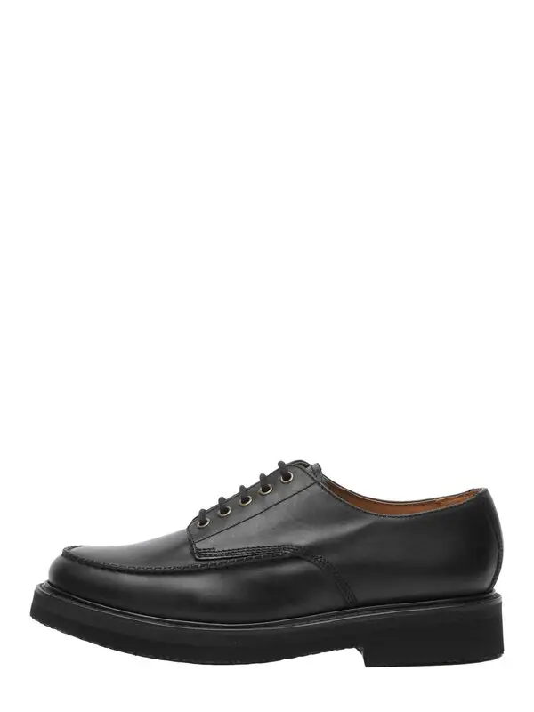 Grenson Carlo Derby Shoes - Black