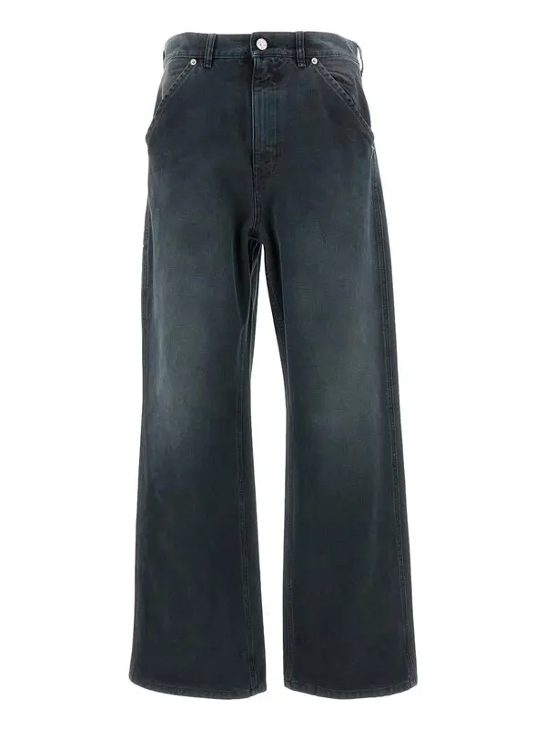 Marni Canvas Trousers - Blue