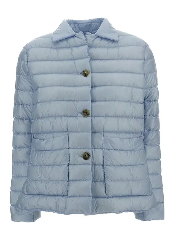 Herno Quilted Down Jacket - Sky Blue