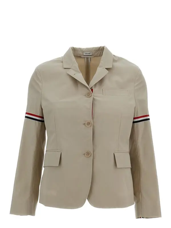 Thom Browne Traditional Sport Coat - Beige
