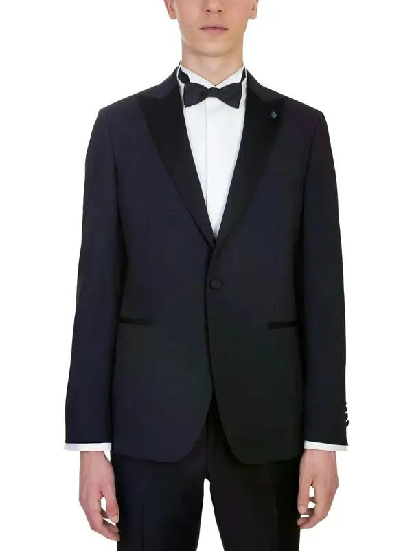 LARDINI Single-breasted Suit Jacket - Blue