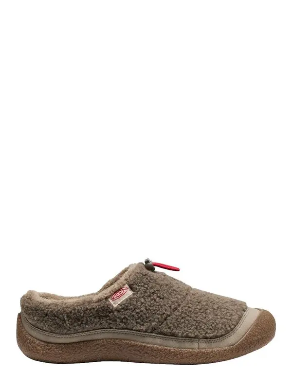 Keen Howser Iii Sherpa Fleece Slide - Brindle/brindle Sherpa Fleece