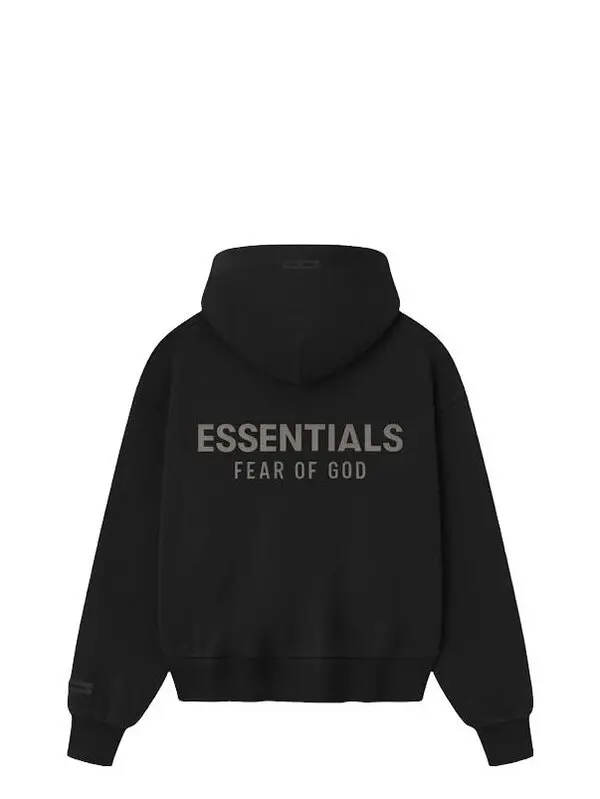 Fear Of God Essentials Classic Fleece Crewneck Sweatshirt - Jet Black