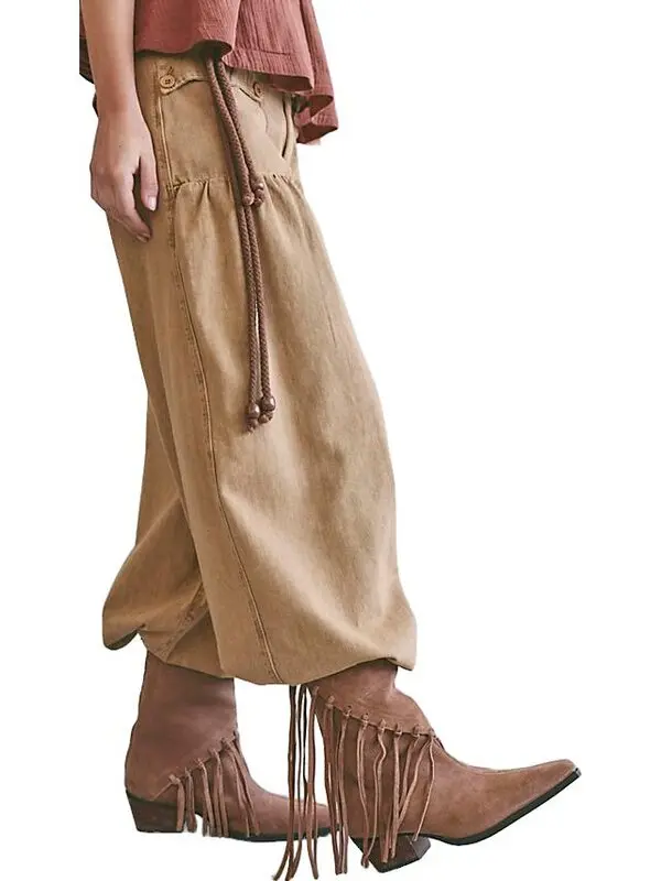 Matisse Lennon Fringe Boots - Tan