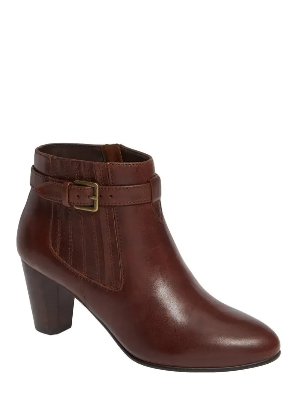 DAVID TATE Opal Bootie - Luggage Leather