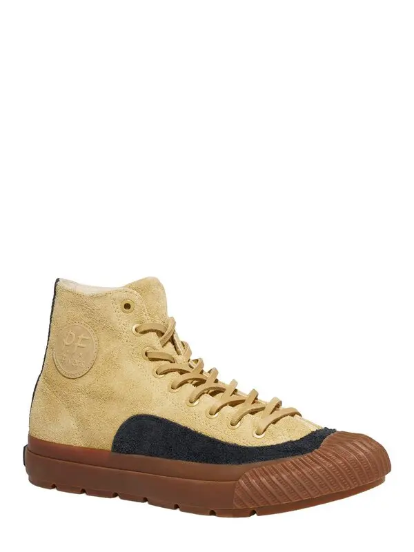 P.F. FLYERS Grounder Field-spec High-top Sneakers - Wheat-gum