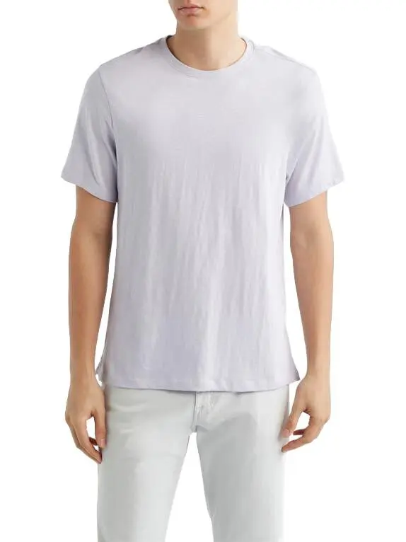 Robert Barakett Brightwood Slub Cotton T-shirt - Lavender