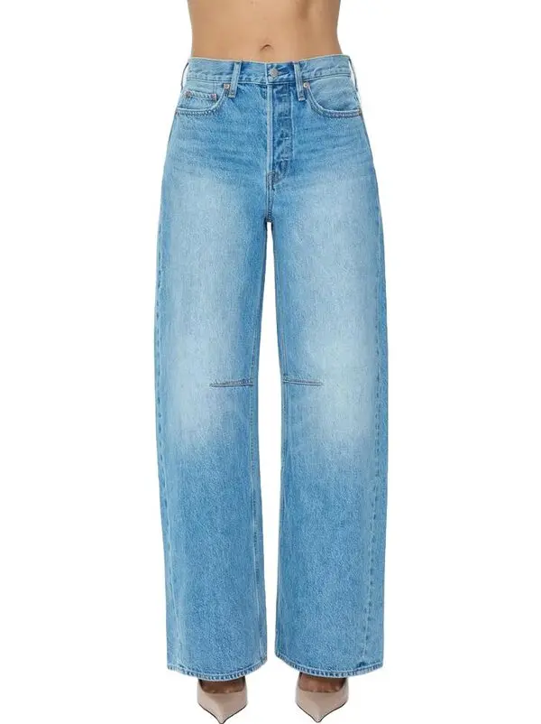 PISTOLA Sydney High-waist Wide-leg Jeans - Hazy