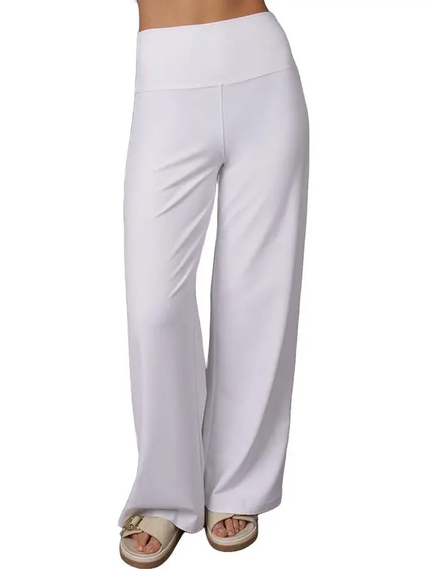 Carbon38 Palazzo Pant - White