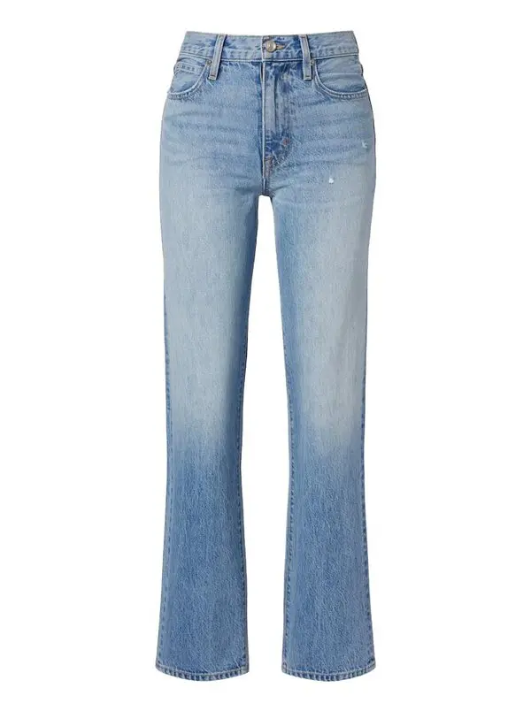SLVRLAKE Kendra Straight Jeans - Blue