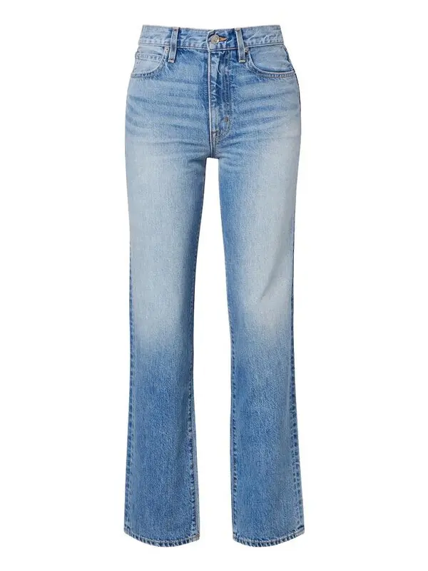 SLVRLAKE Kendra Straight Jeans - Blue