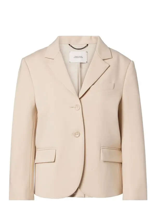 Dorothee Schumacher Emotional Essence Cropped Blazer - Beige