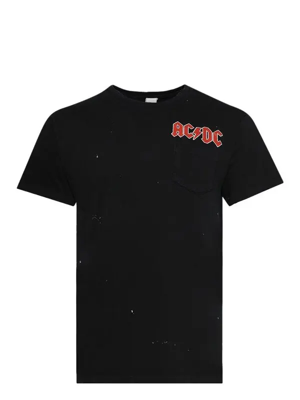 MadeWorn Ac/dc Tee Coal - Black
