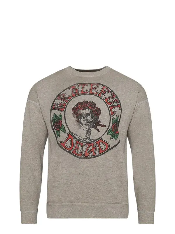 MadeWorn Grateful Dead Classic Crew Sweatshirt - Gray