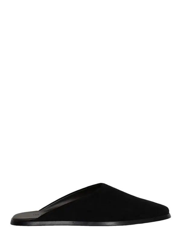 Fear Of God Suede Slides - Black