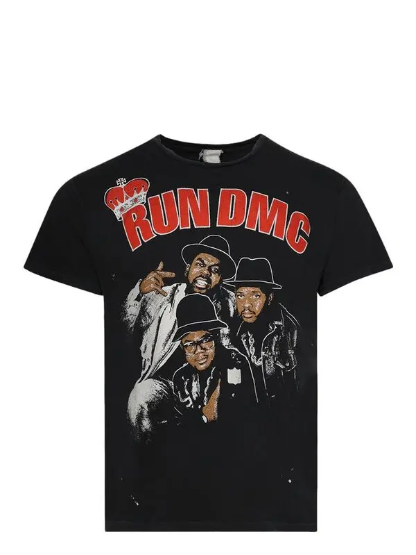 MadeWorn Run Dmc Tee Coal - Black