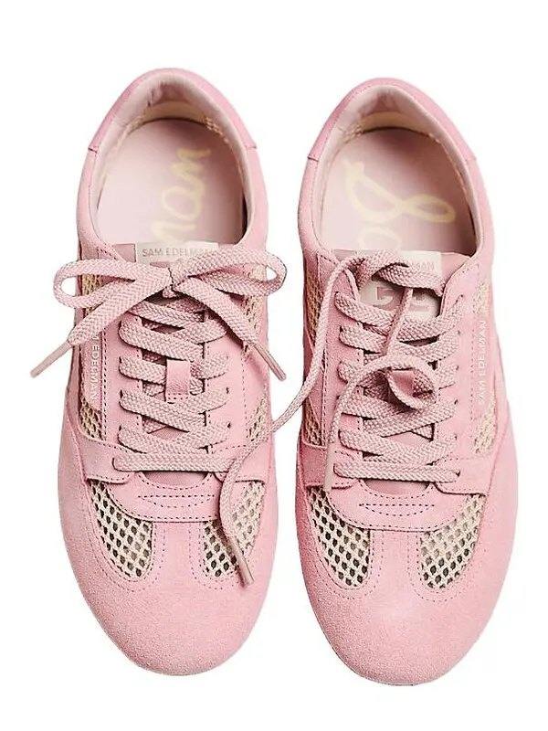 Sam Edelman Tobi Mesh Court Sneakers - Primrose