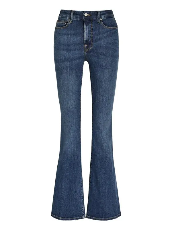 Good American Flared-leg Jeans - Blue