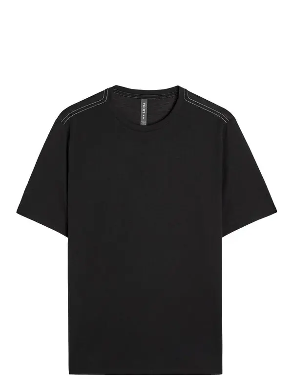 Vuori Current Tech Jersey T-shirt - Black