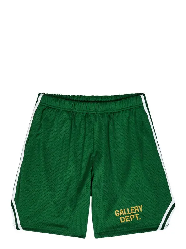 GALLERY DEPT. Striped Mesh Shorts - Green