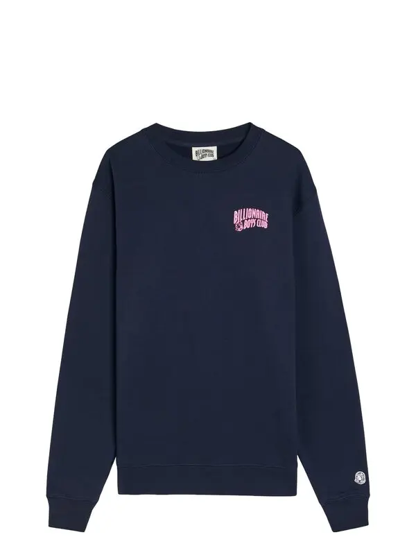 BILLIONAIRE BOYS CLUB Logo-print Cotton Sweatshirt - Navy