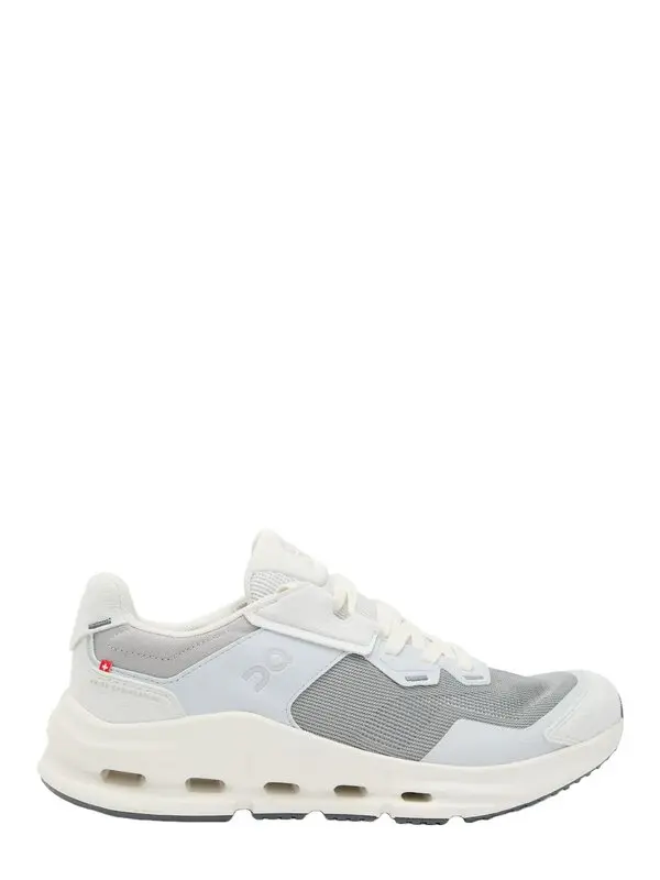 On Cloudnova Rift Panelled Mesh Sneakers - Grey