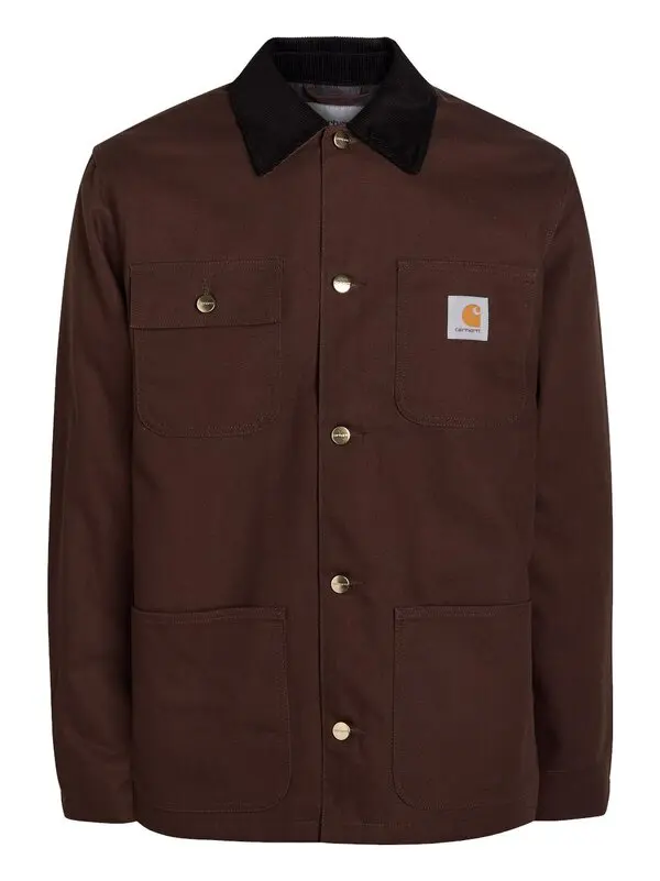 Carhartt Work In Progress Michigan Canvas Jacket - Burgundy