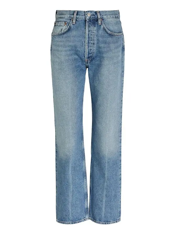 AGOLDE Lana Straight-leg Jeans - Blue