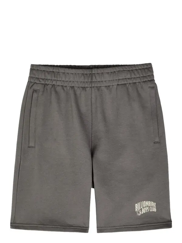 BILLIONAIRE BOYS CLUB Logo-print Cotton Shorts - Grey