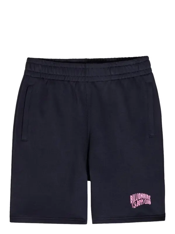 BILLIONAIRE BOYS CLUB Logo-print Cotton Shorts - Navy