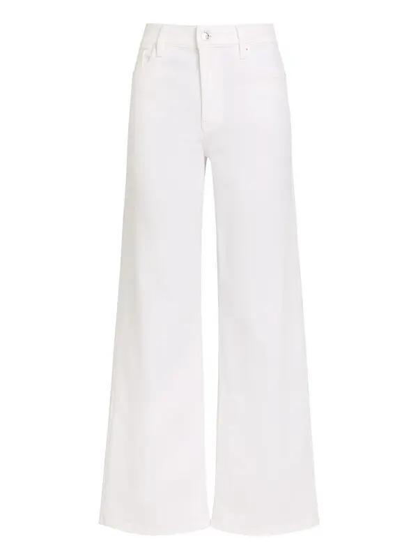 FRAME Le Slim Palazzo Wide-leg Jeans - White