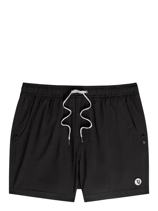 Vuori Kore Stretch-jersey Shorts - Black