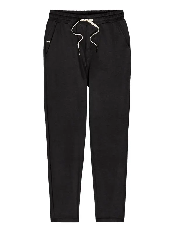 Vuori Ponto Performance 30 Stretch-jersey Sweatpants - Black