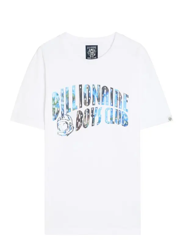 BILLIONAIRE BOYS CLUB Logo-printed Cotton T-shirt - White