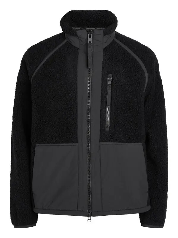 Canada Goose Westport Panelled Fleece Jacket - Black