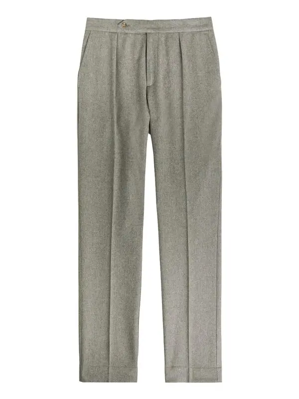 Polo Ralph Lauren Tapered-leg Wool Trousers - Grey