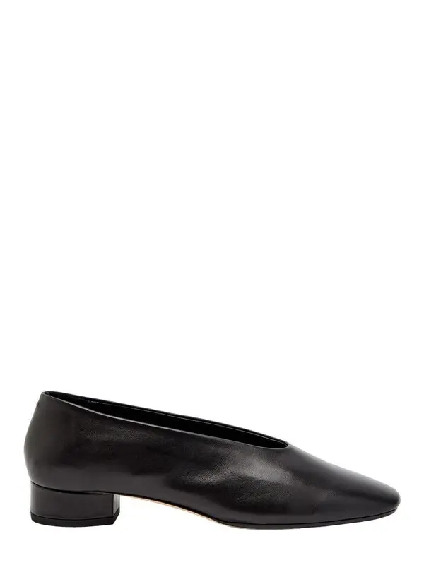 AeydĒ Delia 20 Leather Pumps - Black
