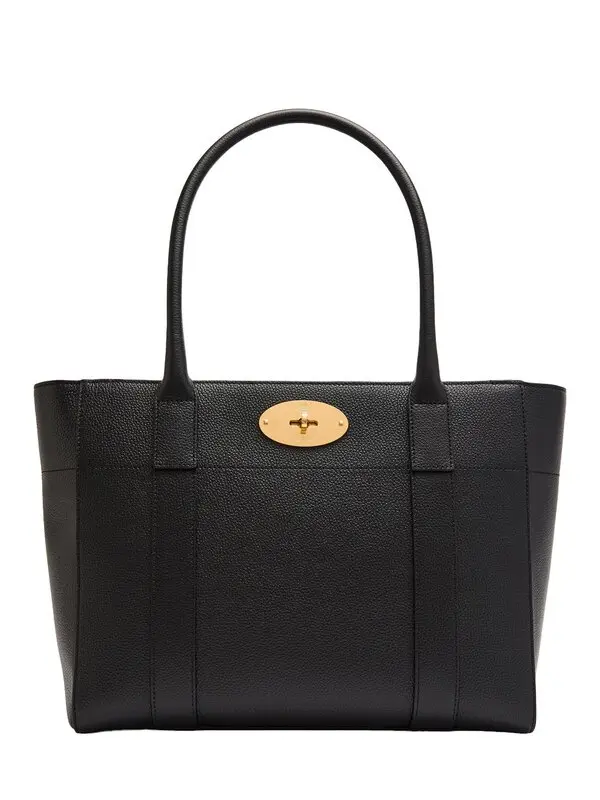 Mulberry Bayswater 9 To 5 Grained Leather Tote Bag - Black