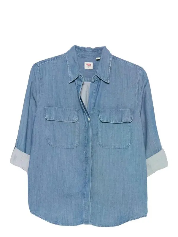 LEVI'S Elaine Pocket Utility Shirt - Blue