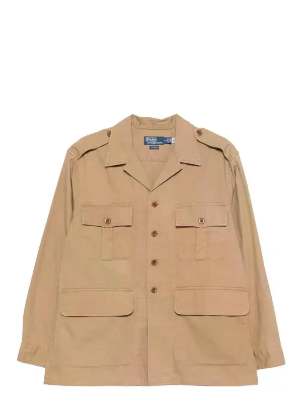Polo Ralph Lauren Button-fastening Flap-pocket Shirt - Neutrals