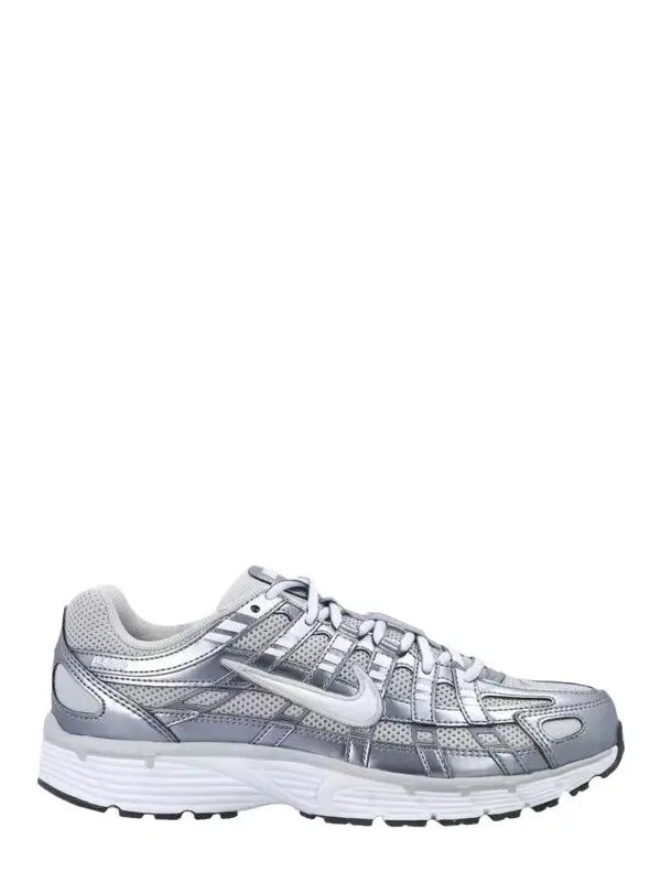 Nike P-6000 Metallic Sneakers - Silver